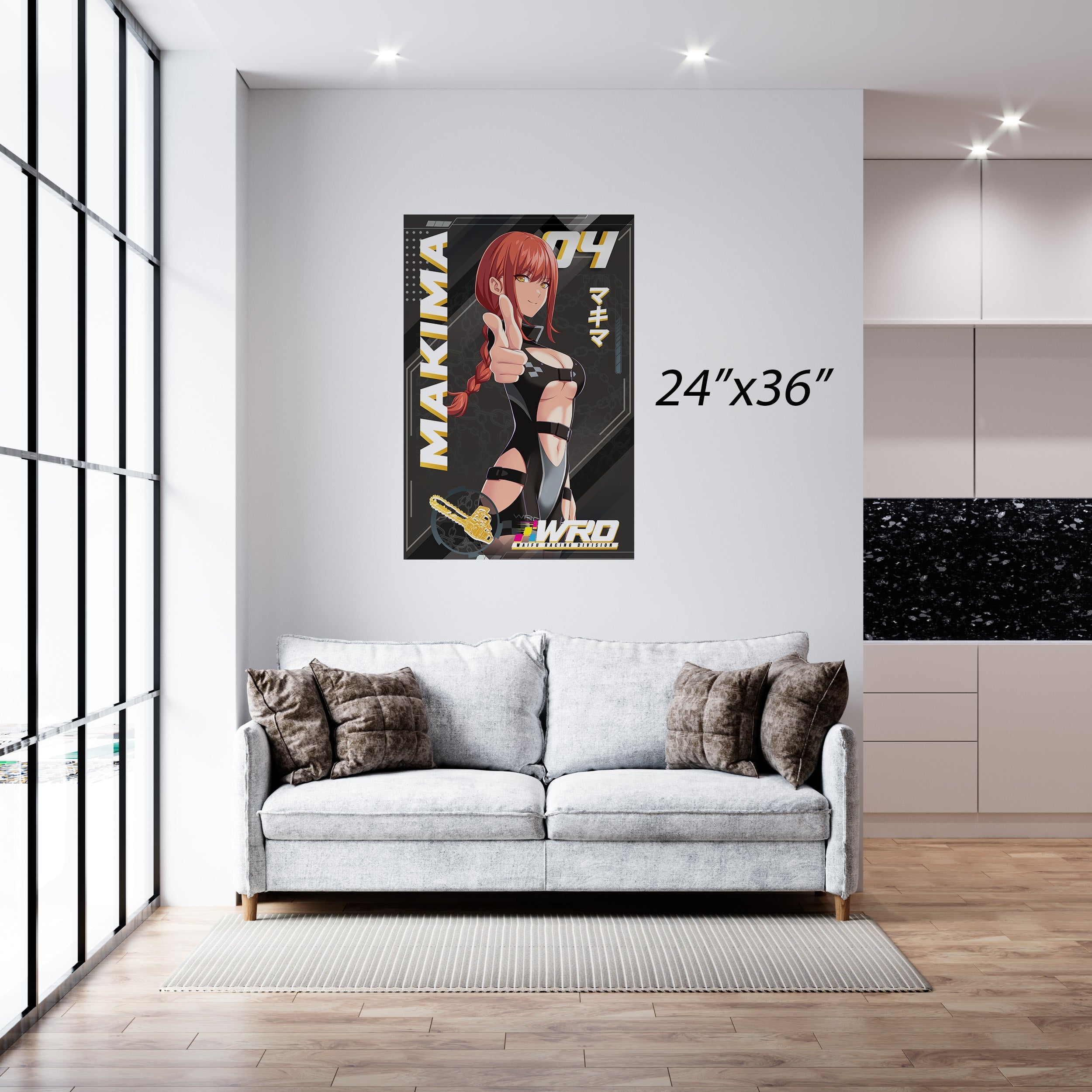 Makima Poster Banner – Vinyl Labz
