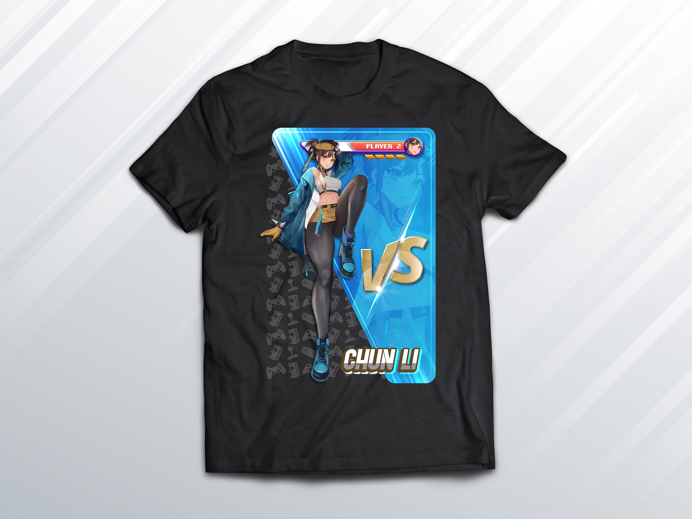 Chun-Li (Street Wear) T-Shirt (Front Only) – Vinyl Labz