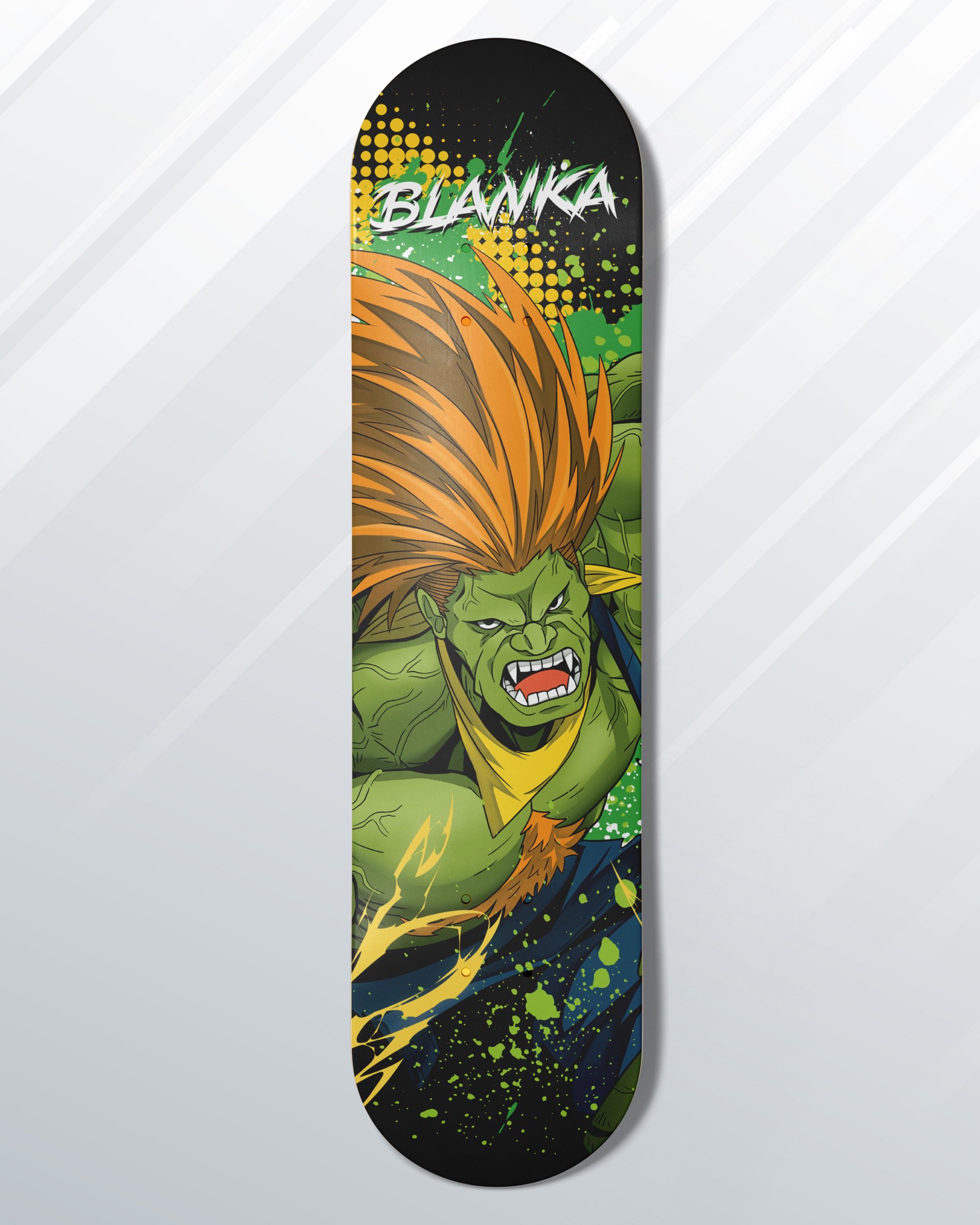 Blanka (SF6) Skatedeck – Vinyl Labz