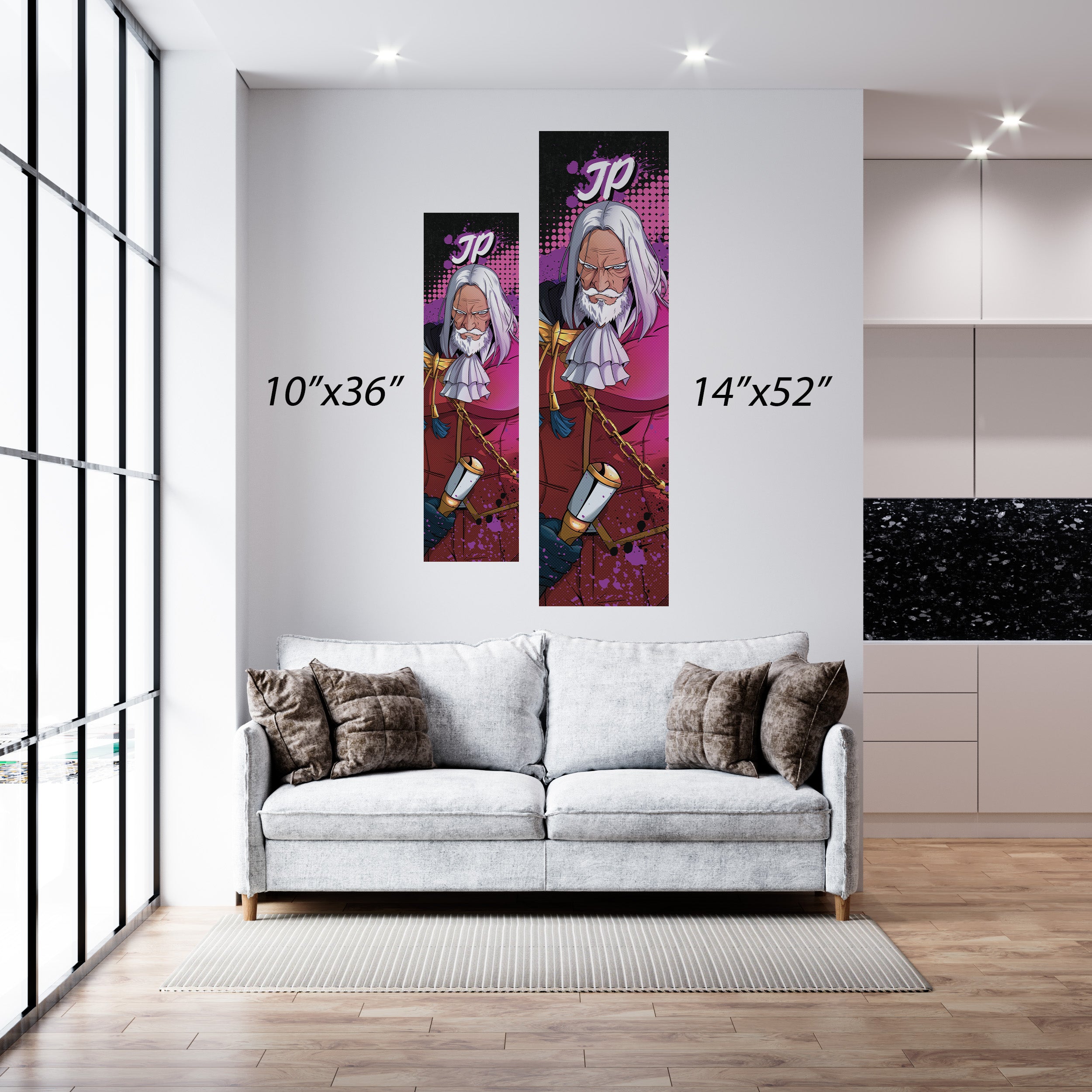 JP(SF6) Vertical Poster Banner – Vinyl Labz