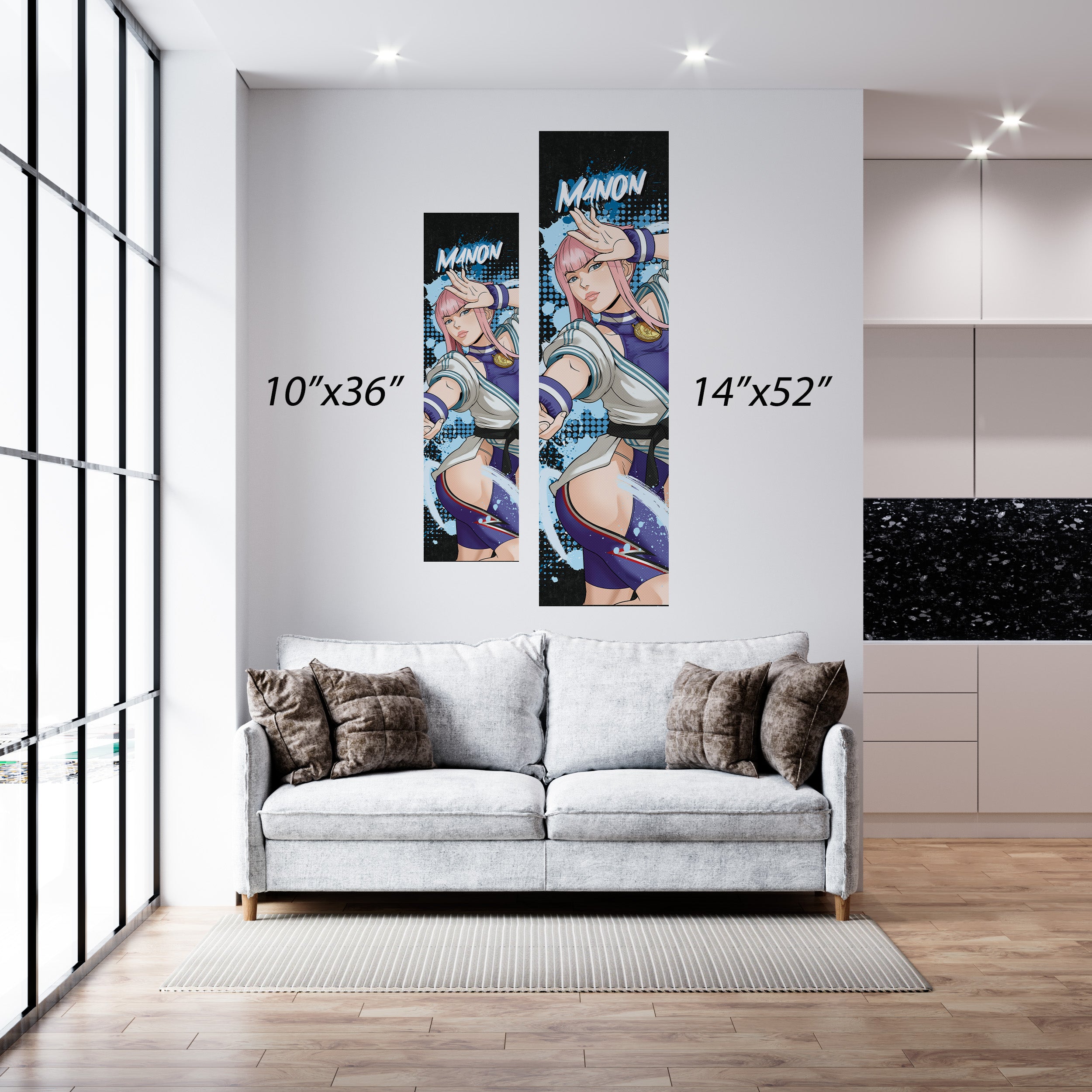 Manon (SF6) Vertical Poster Banner – Vinyl Labz