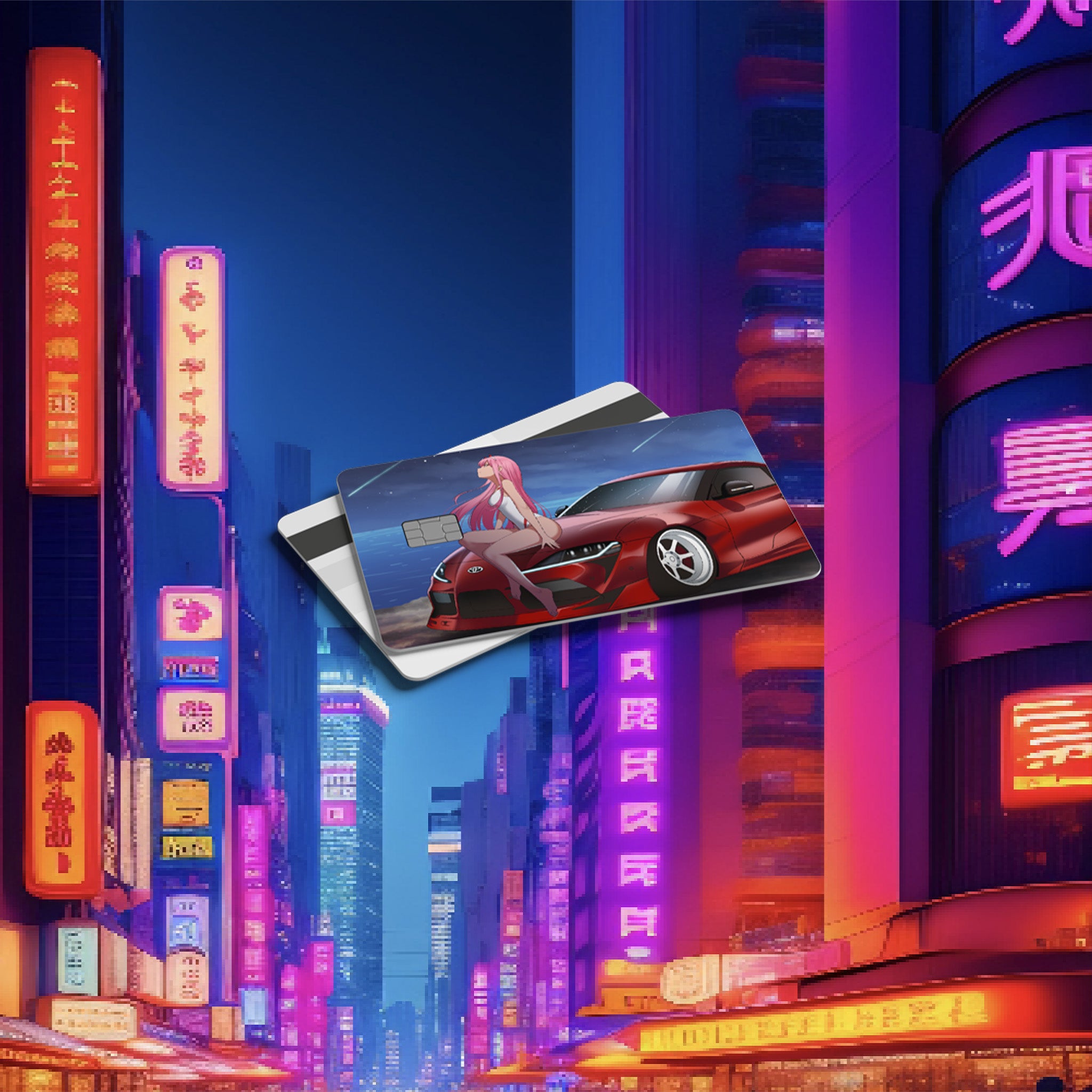 002 Toyota Supra Card Skin – Vinyl Labz