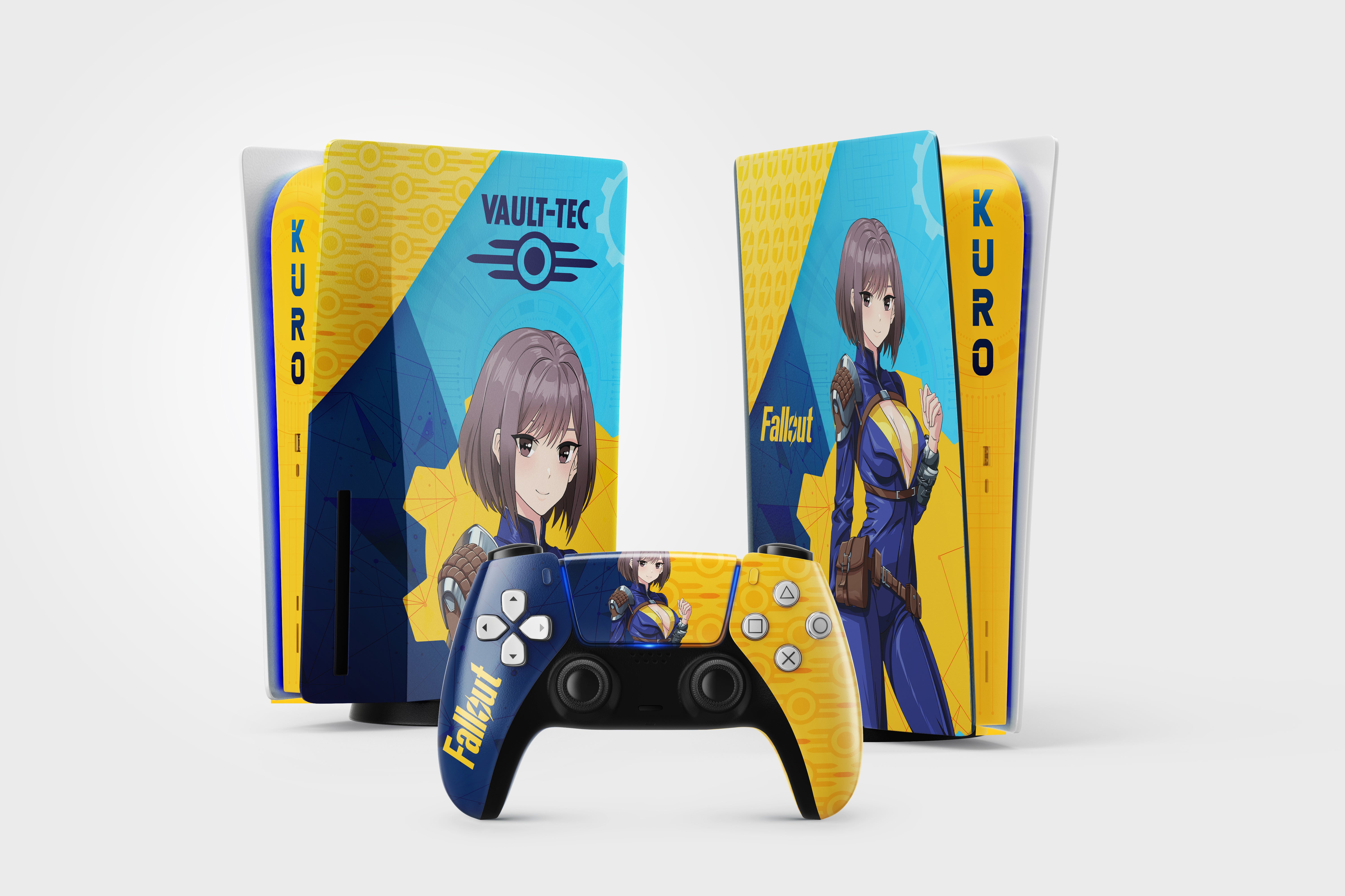 Kuro (Fallout) PS5 Skin – Vinyl Labz