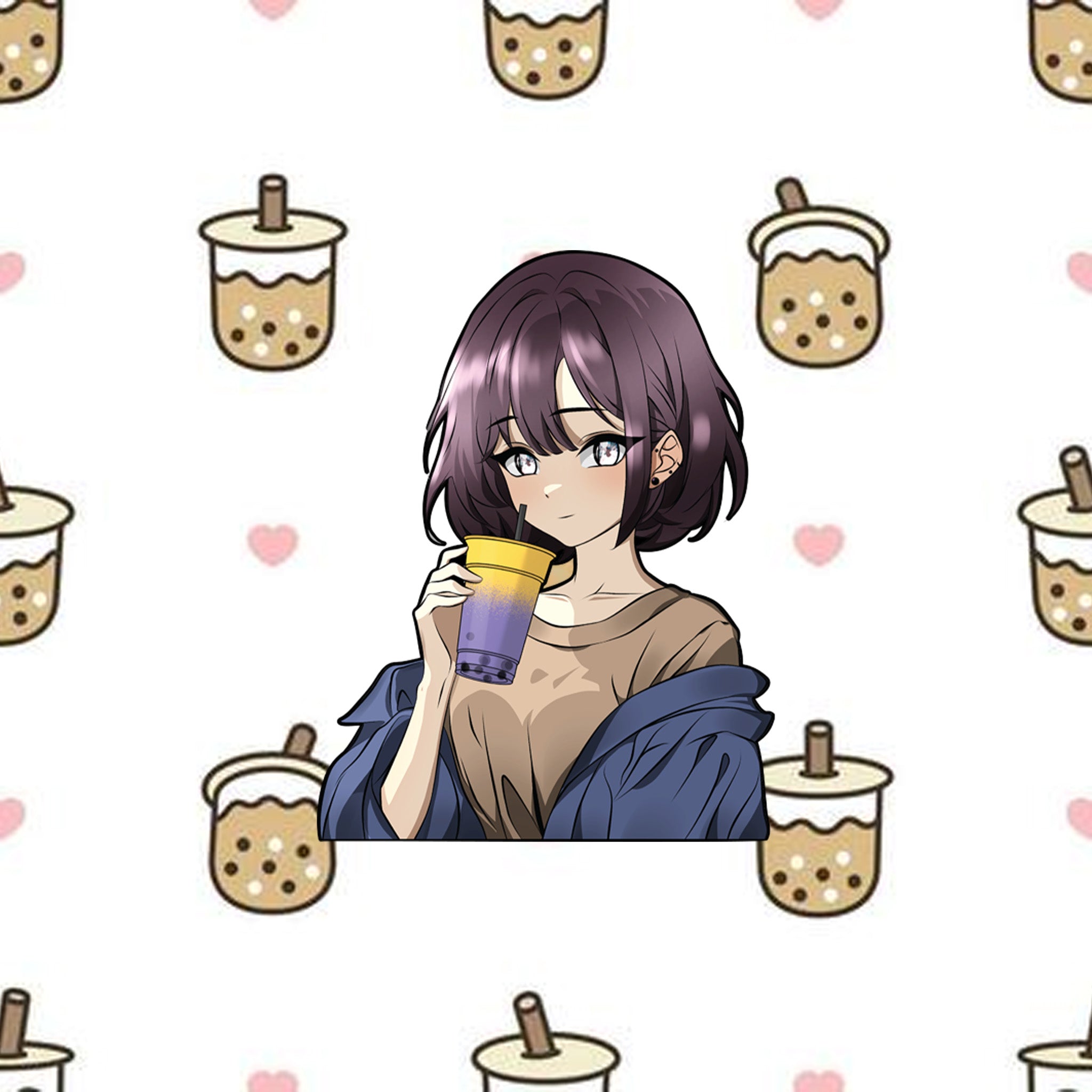 Boba Bae Kuro Sticker – Vinyl Labz