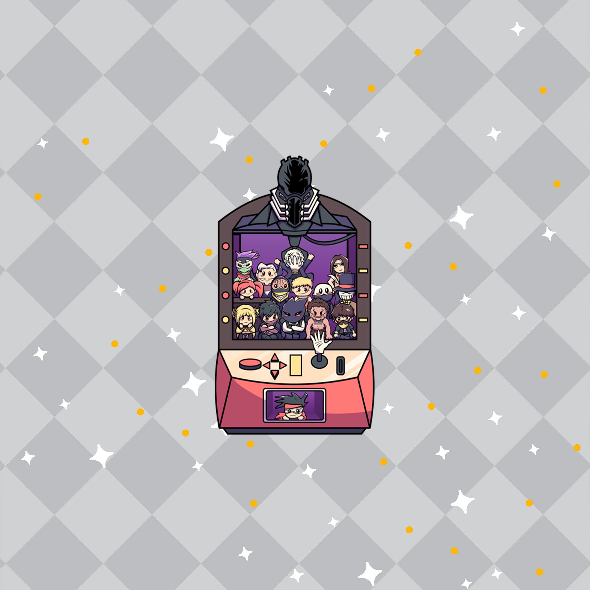 My Villian Academia Claw Machine – Vinyl Labz