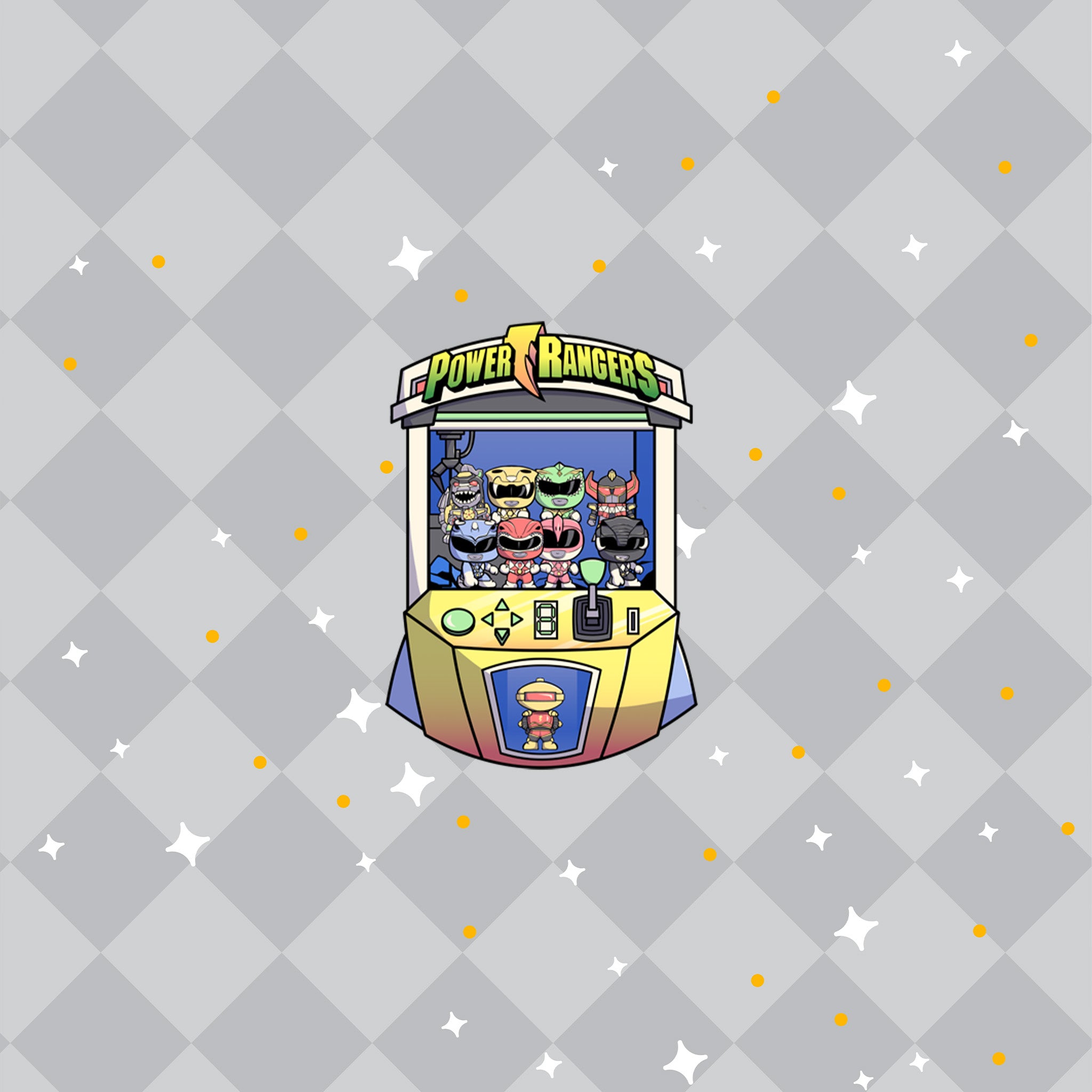 Power Rangers Claw Machine – Vinyl Labz