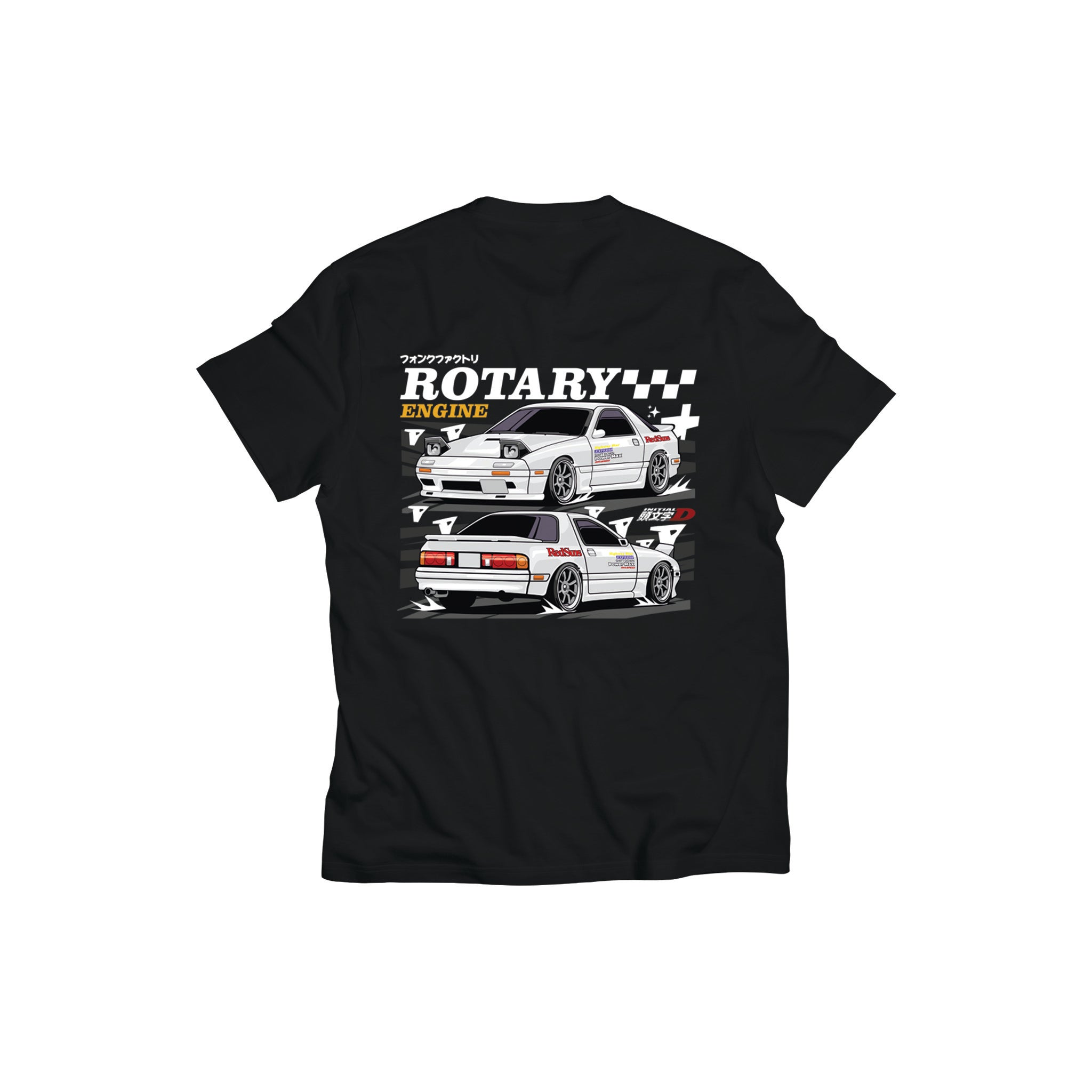Rotary Engine Rx7 FC (Front and Back) – Vinyl Labz