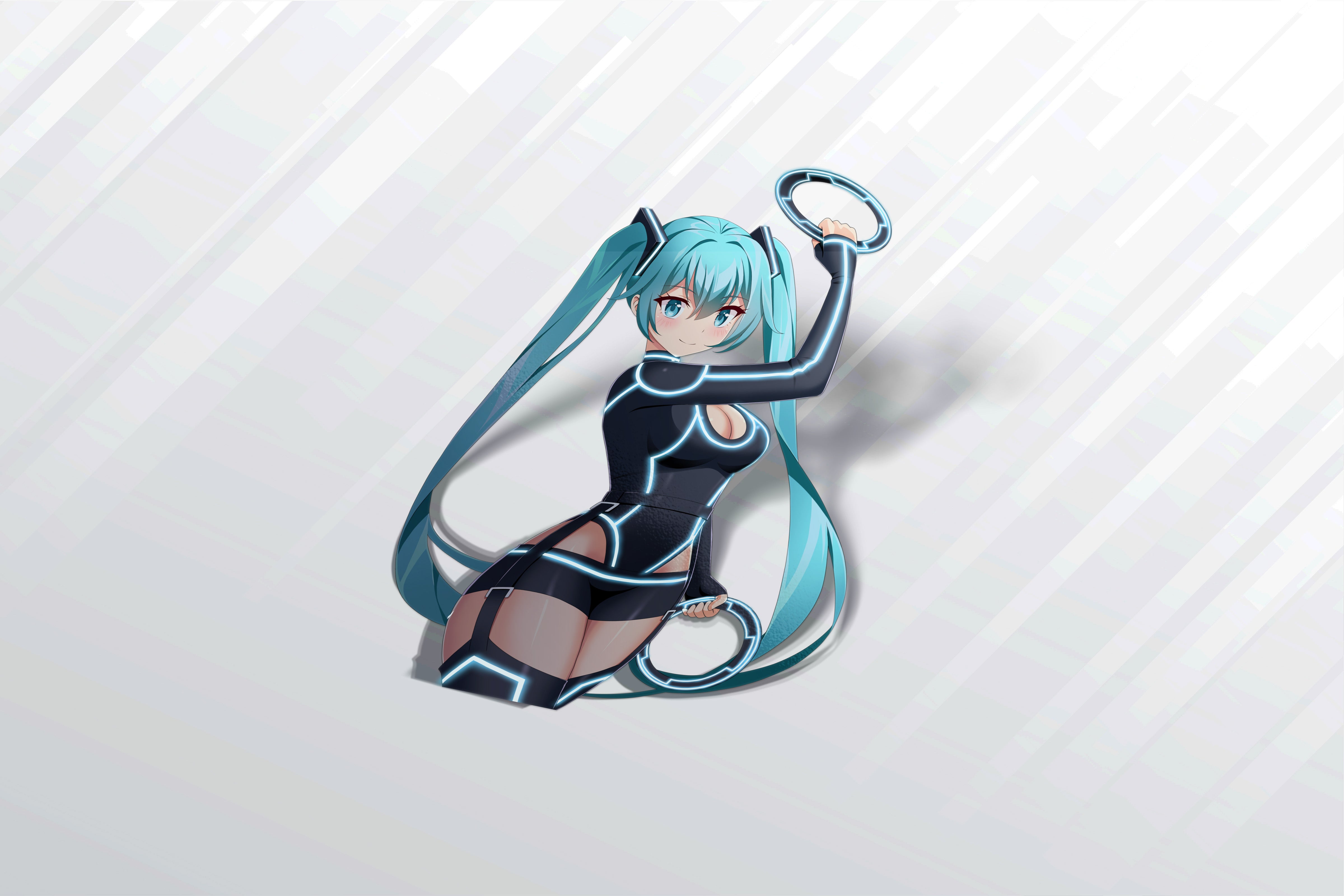 Miku Tron Sticker – Vinyl Labz
