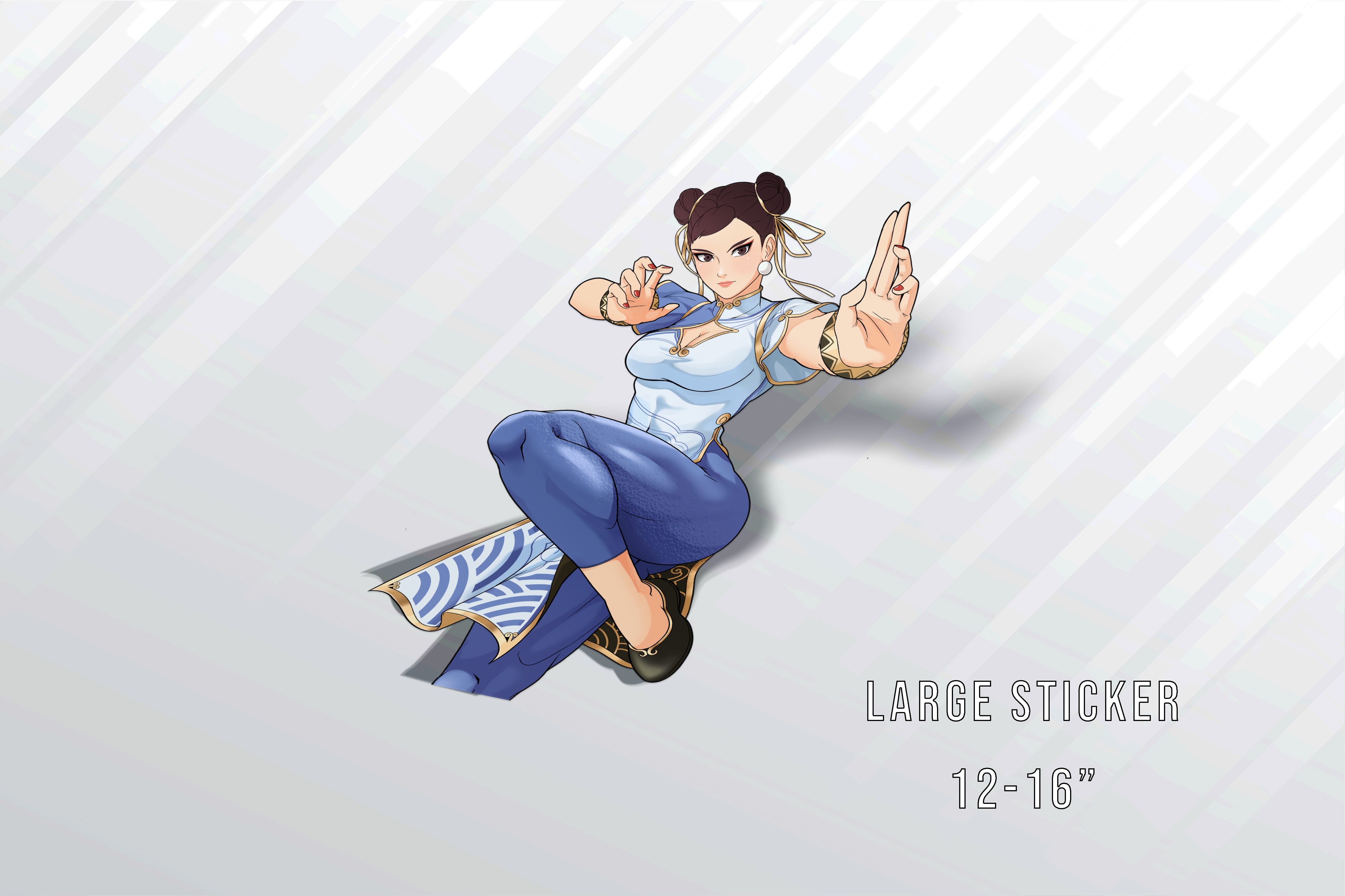 Chun Li (SF6) Large Sticker – Vinyl Labz