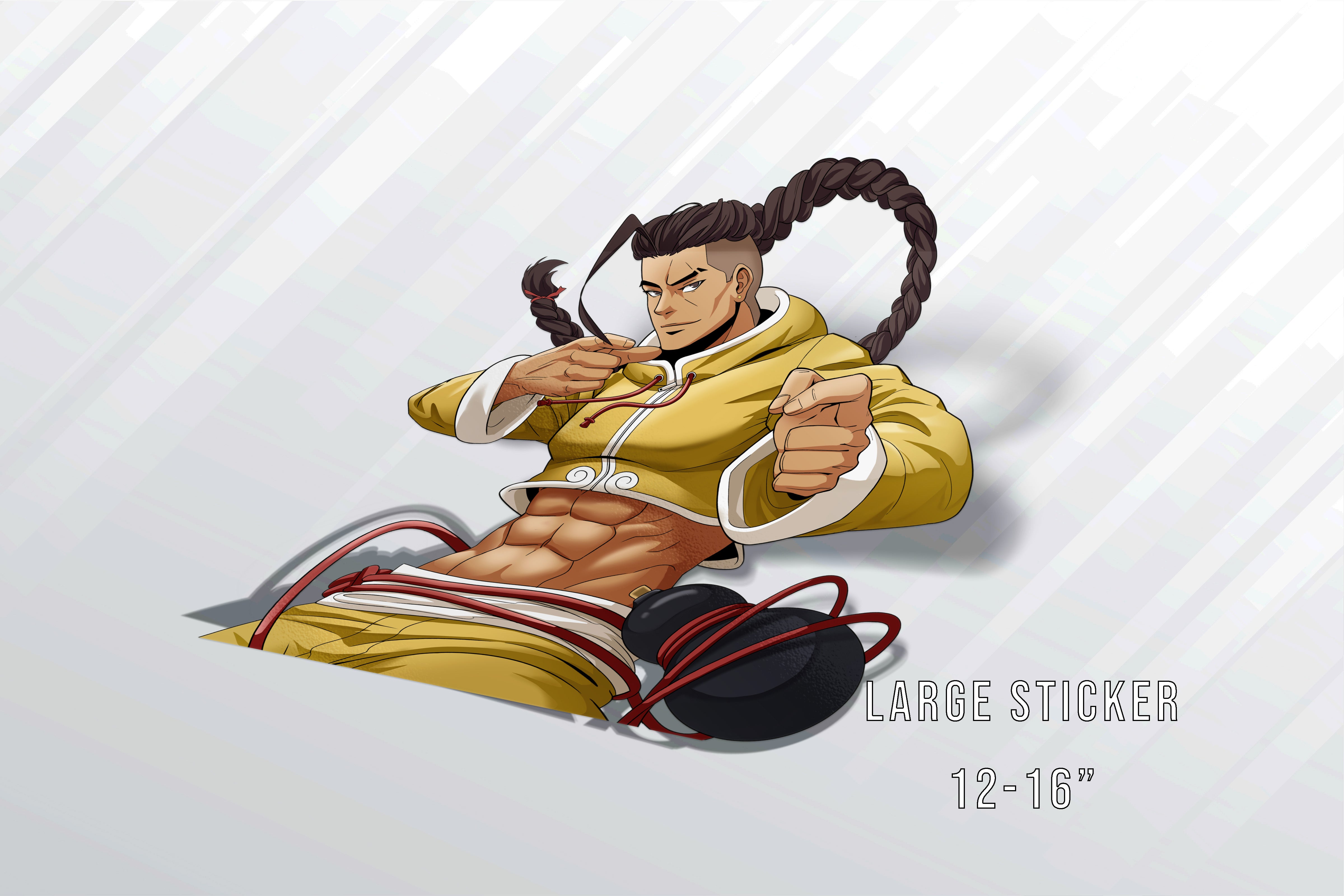 Jamie (SF6) Large Sticker – Vinyl Labz