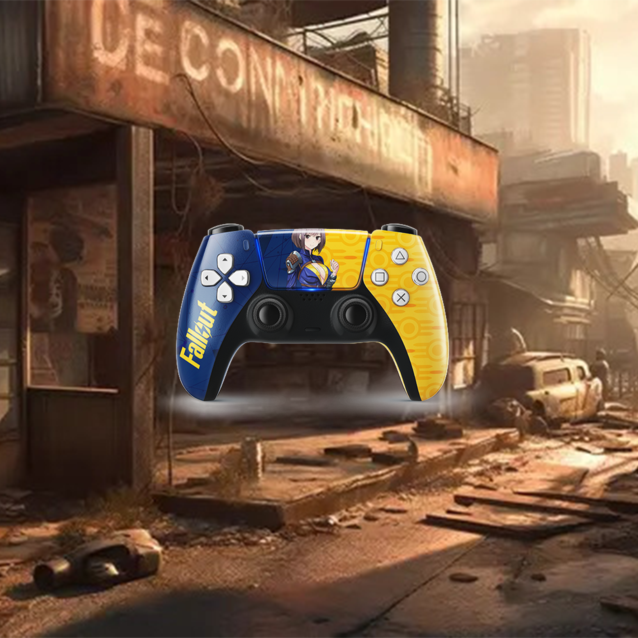 Kuro (Fallout) PS5 Controller Skin – Vinyl Labz