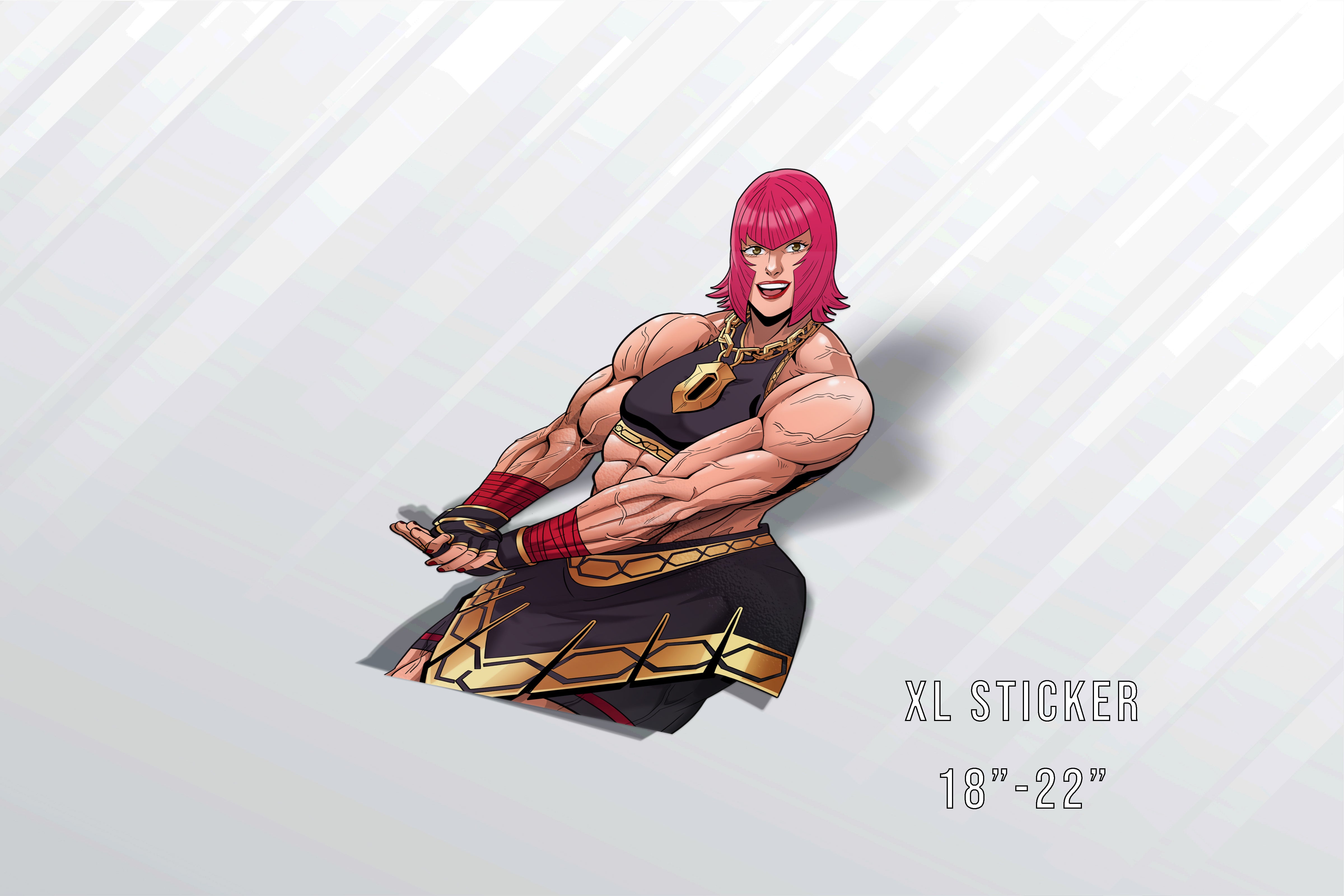 Marisa (SF6) XL Sticker – Vinyl Labz