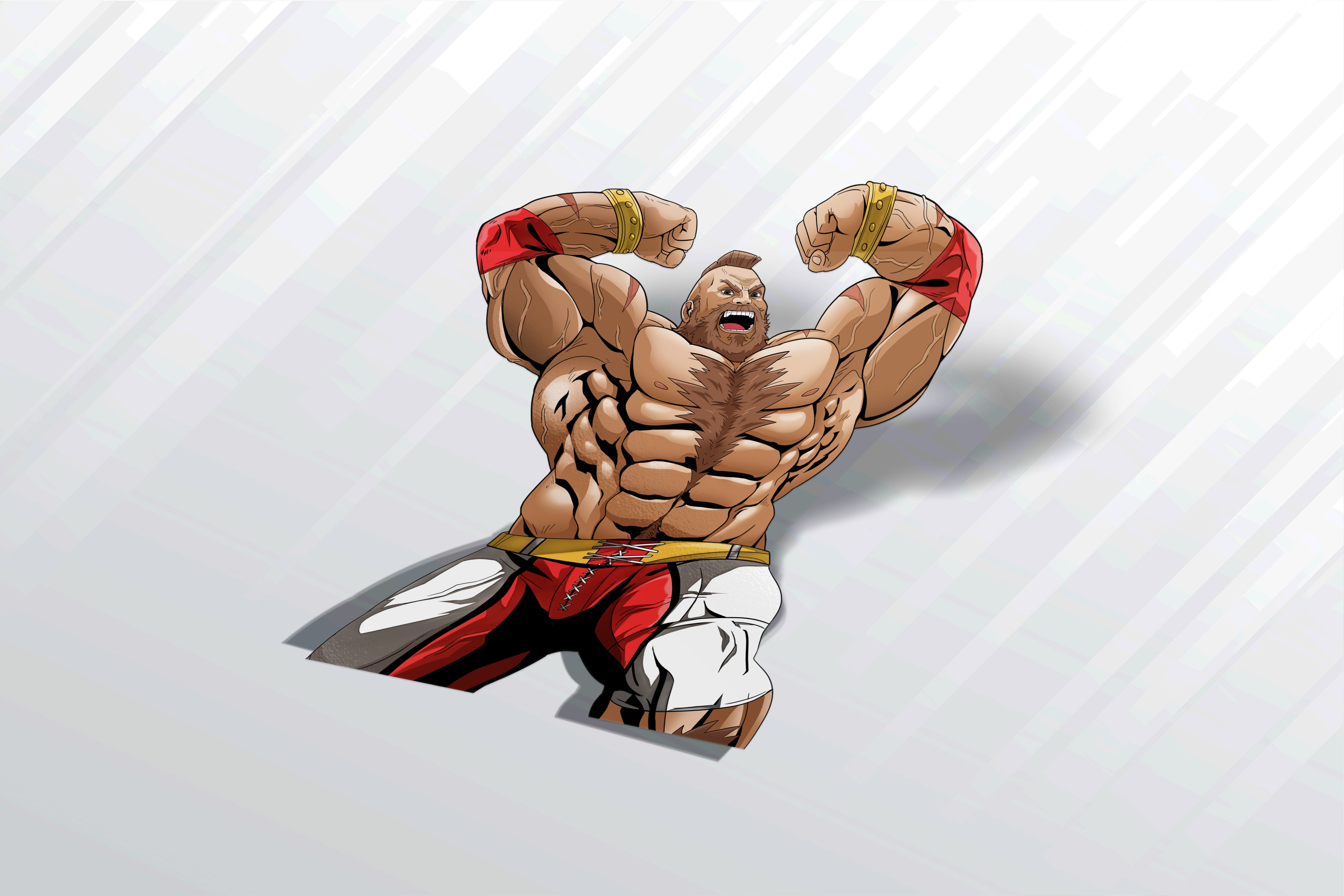 Zangief (SF6) Sticker – Vinyl Labz