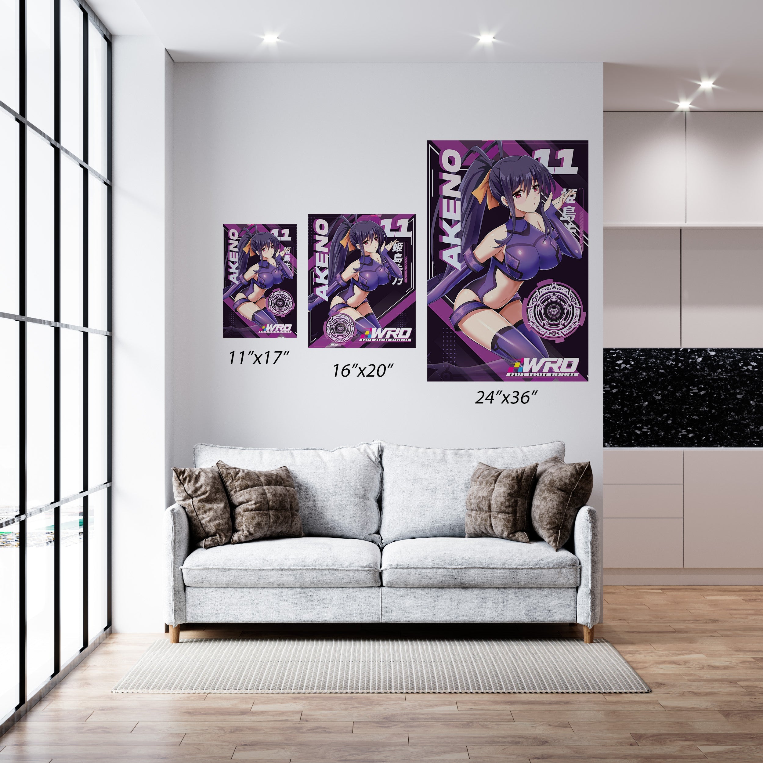 Akeno Poster Banner – Vinyl Labz