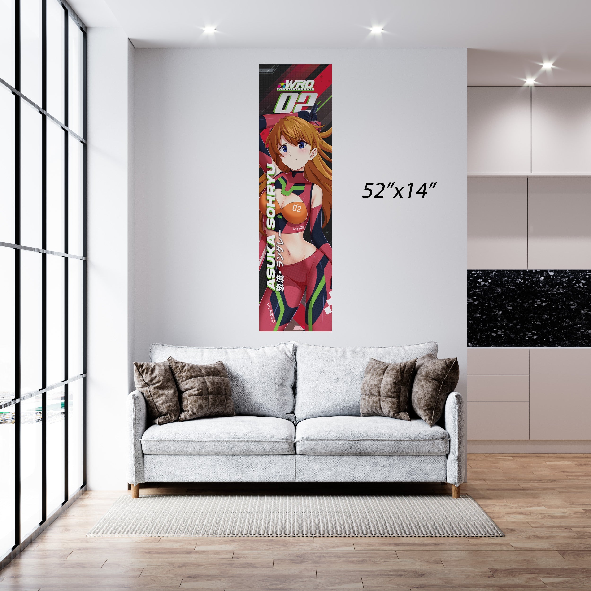 Asuka - Vertical Poster Banner – Vinyl Labz