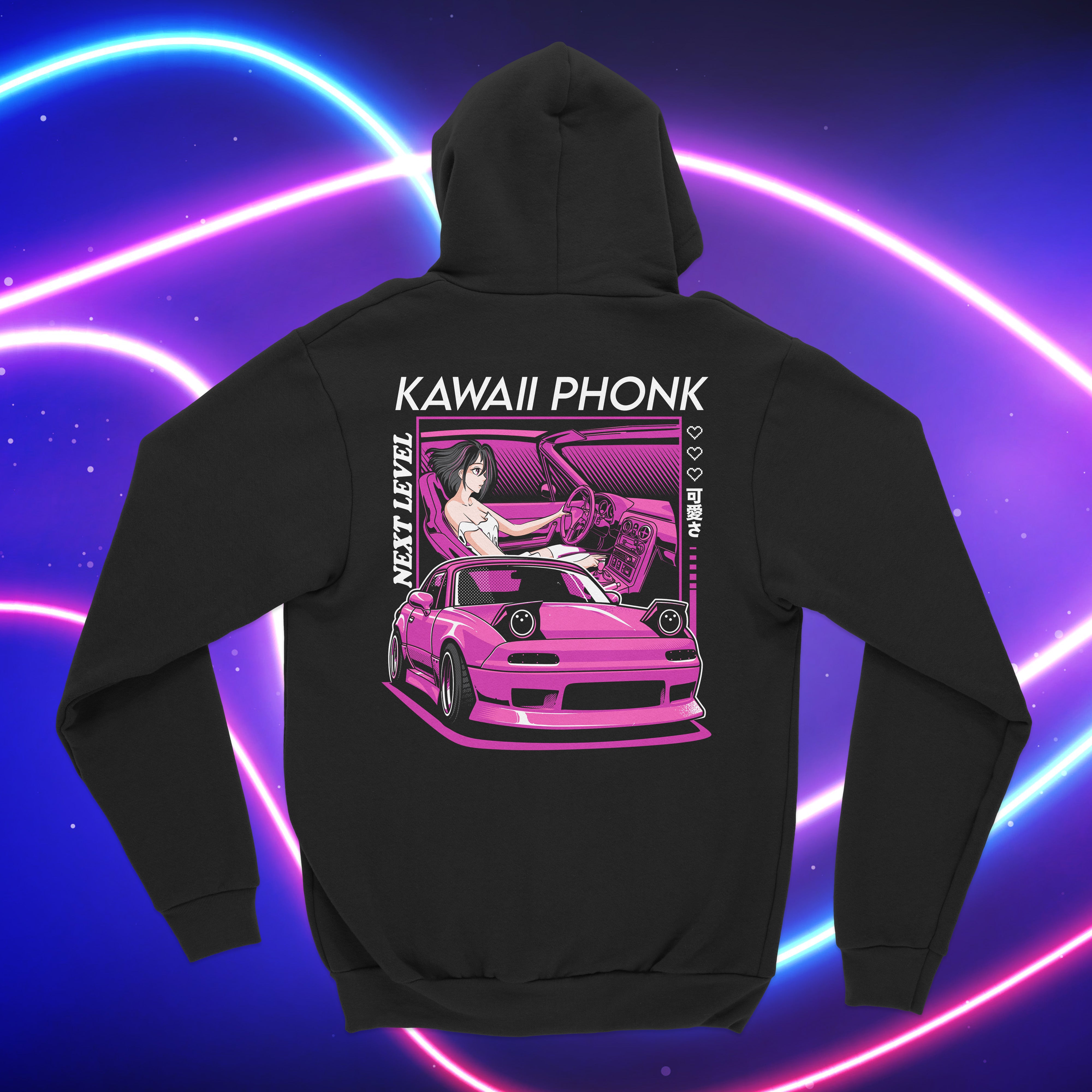 Kawaii Phonk Miata NA Hoodie – Vinyl Labz