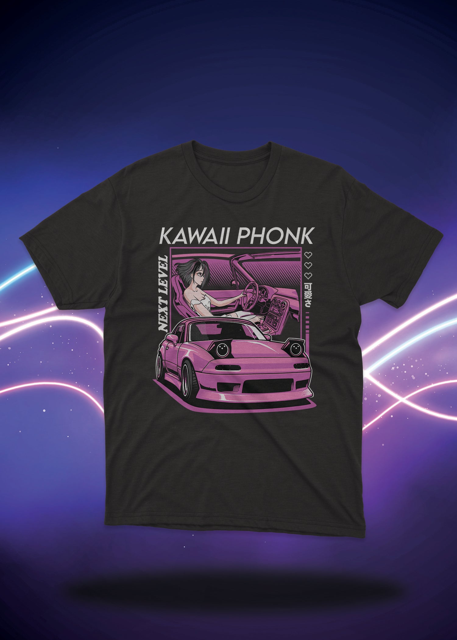 Kawaii Phonk Miata NA (Front Only) – Vinyl Labz