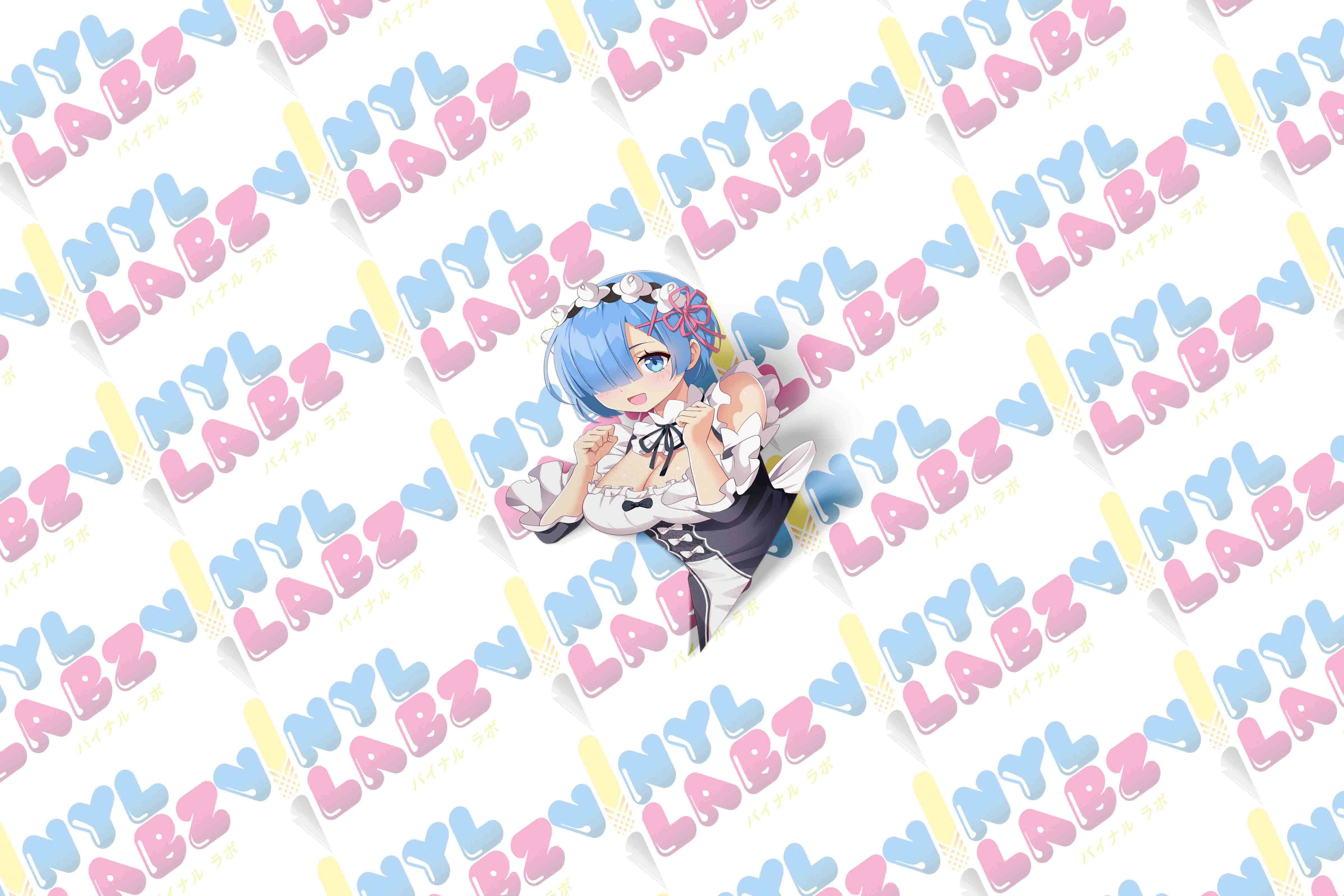 Rem Side Peek ~ Spot Holo – Vinyl Labz