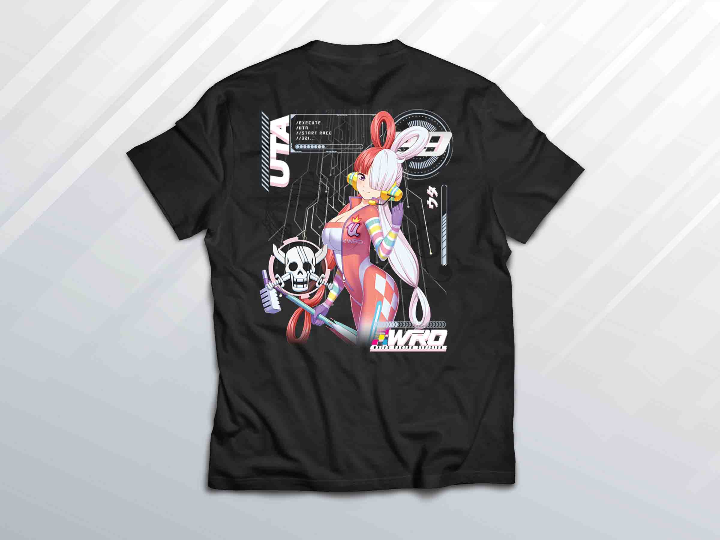 Uta T-shirt (Front & Back) – Vinyl Labz