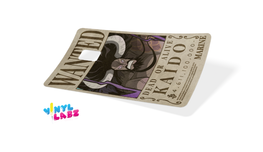 Kaido - Wanted - Card Skin – Vinyl Labz